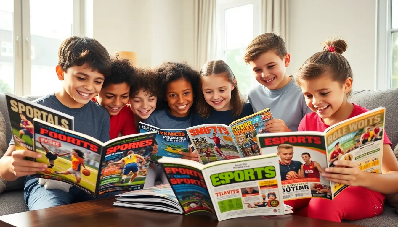 Sports Magazine For Kids: The Ultimate Guide to Fun and Learning - Sir ...